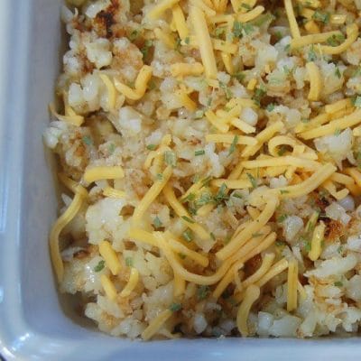 Tater Tot Hash Browns Table for Seven