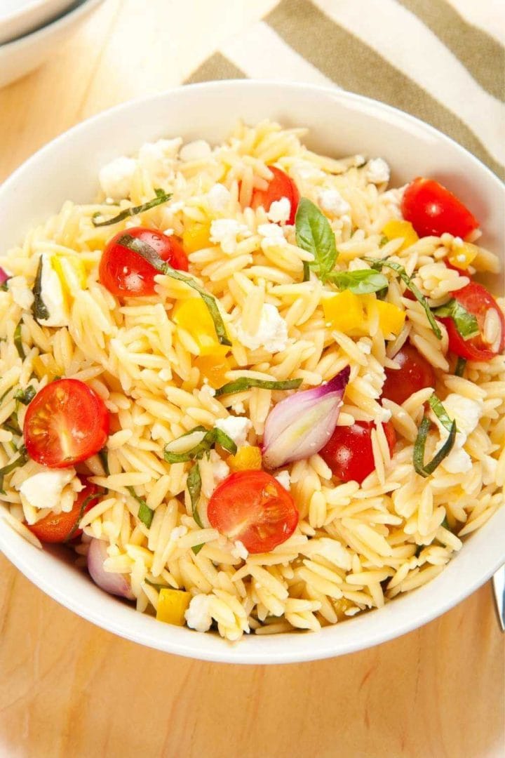 Ina Garten Orzo Salad With Feta - Table for Seven