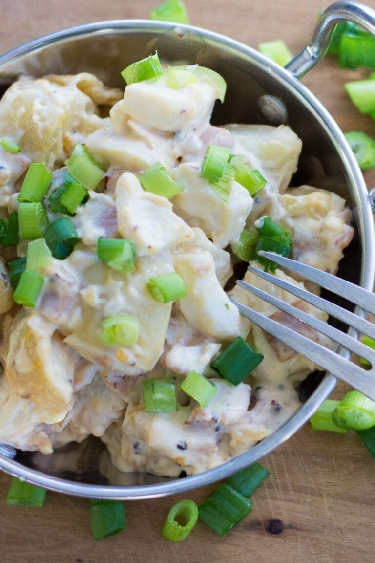 Pioneer Woman Crockpot Cheesy Potatoes - Table for Seven