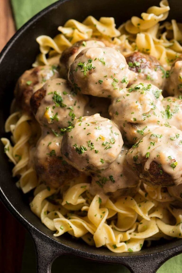 Pioneer Woman Swedish Meatballs - Table for Seven