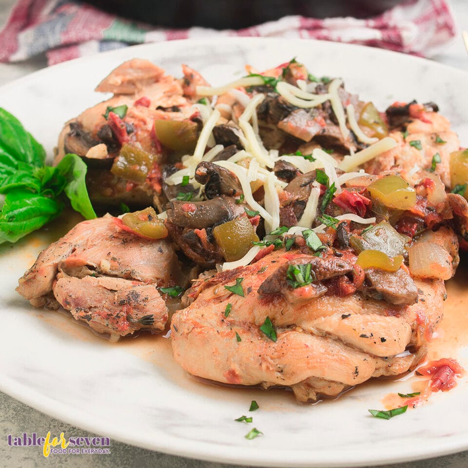 Gordon Ramsay Chicken Cacciatore - Table for Seven