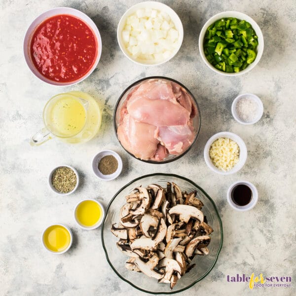 Gordon Ramsay Chicken Cacciatore - Table for Seven