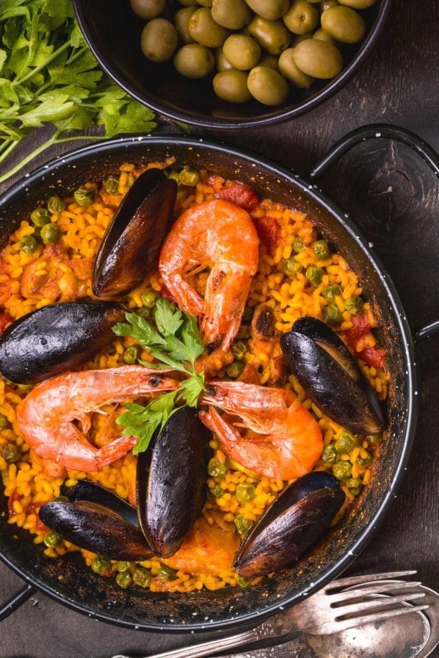 Ina Garten Shrimp Paella - Table for Seven
