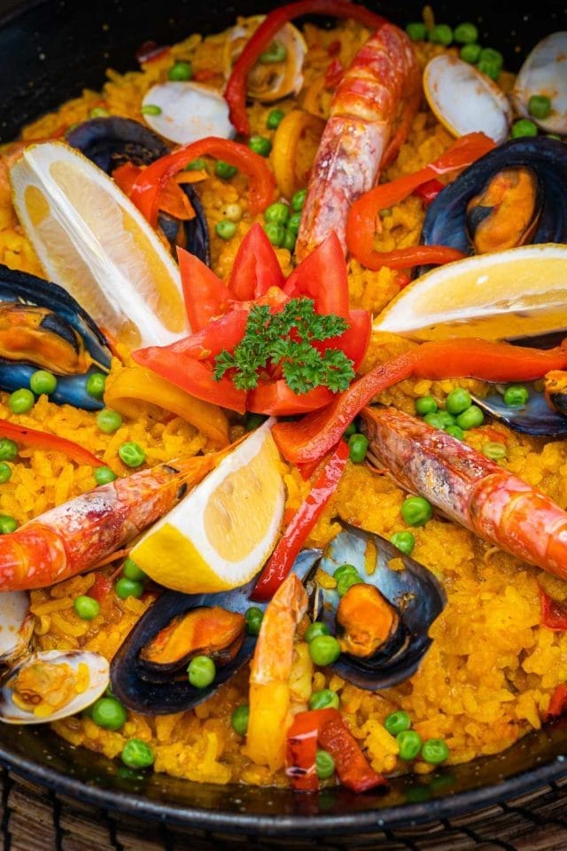 Ina Garten Shrimp Paella - Table for Seven