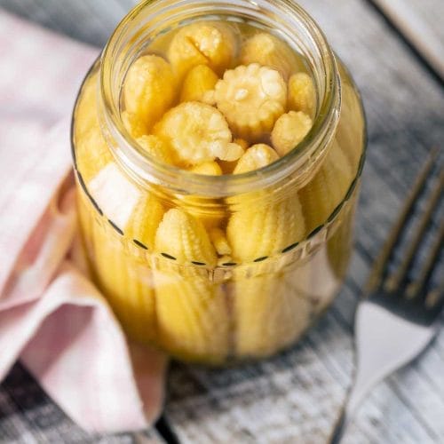 Pickled Baby Corn Recipe - Table for Seven