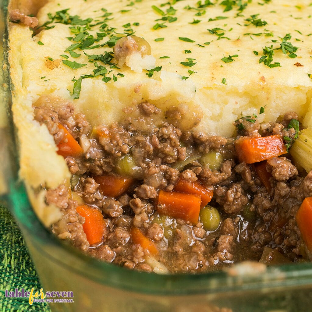 Jamie Oliver's Cottage Pie - Table for Seven