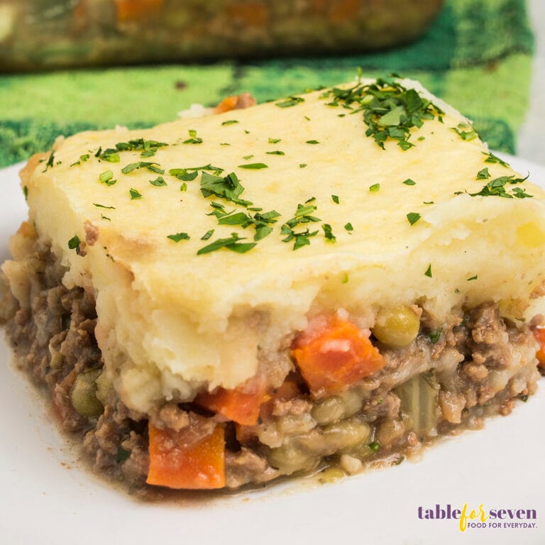 Jamie Oliver's Cottage Pie - Table for Seven