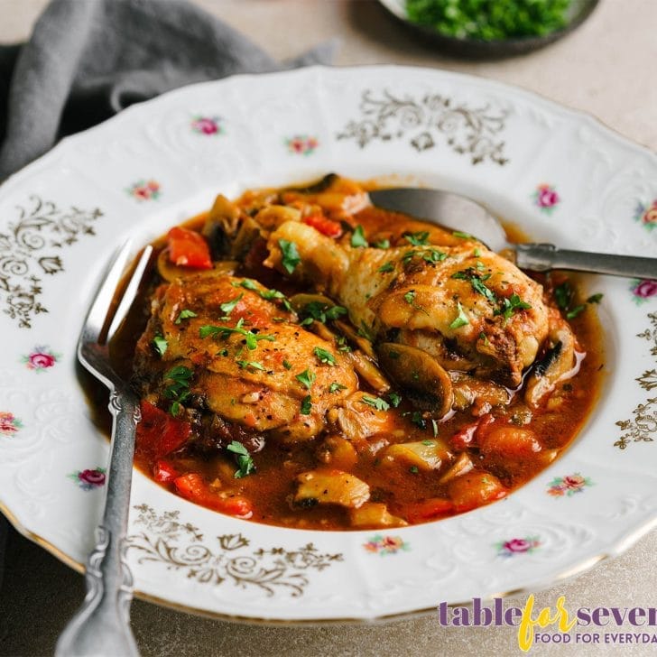 Ina Garten Chicken Cacciatore