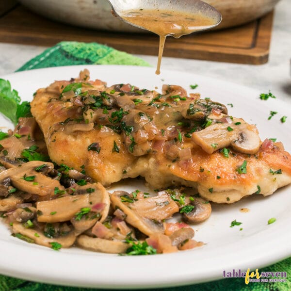 Carrabbas Chicken Marsala Recipe - Table for Seven