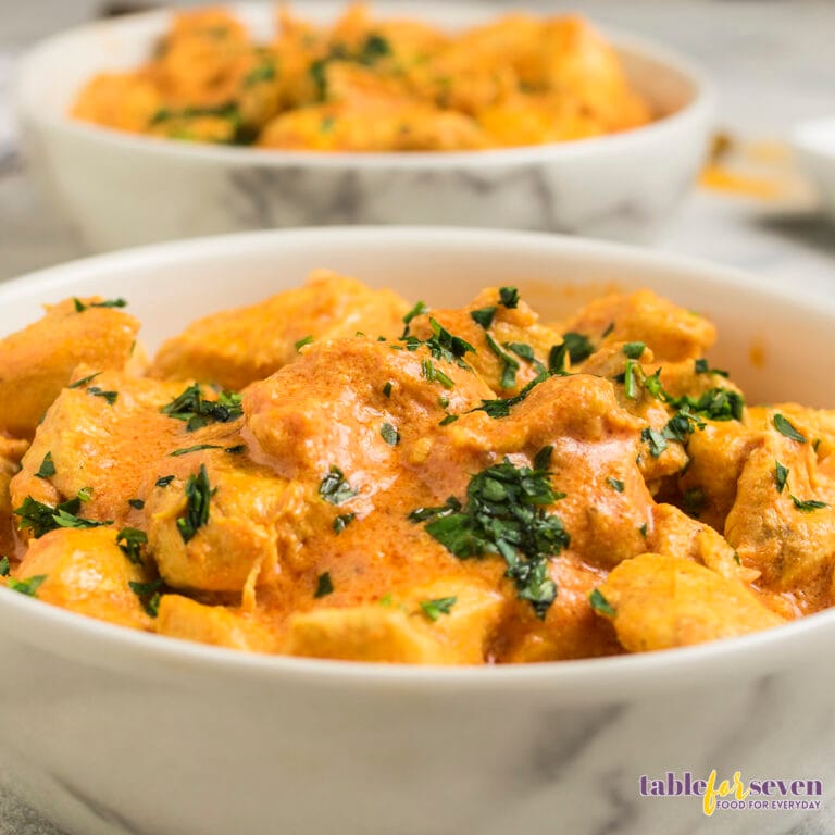 Perfect Gordon Ramsay Butter Chicken - Table for Seven