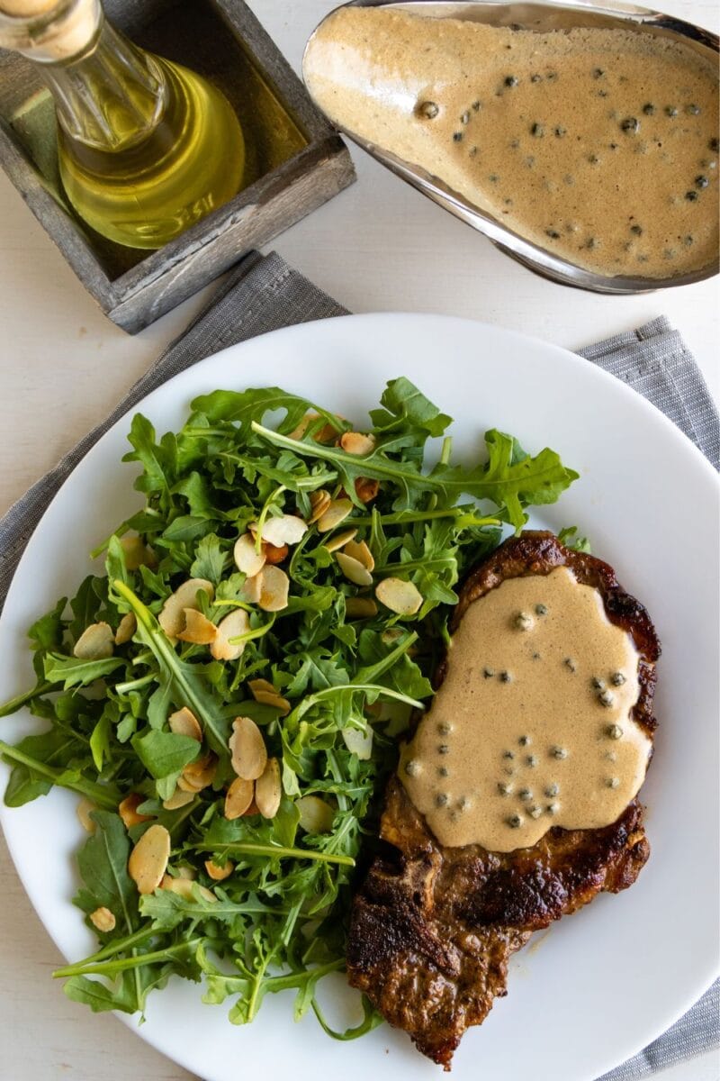 Jamie Oliver's Peppercorn Sauce - Table for Seven