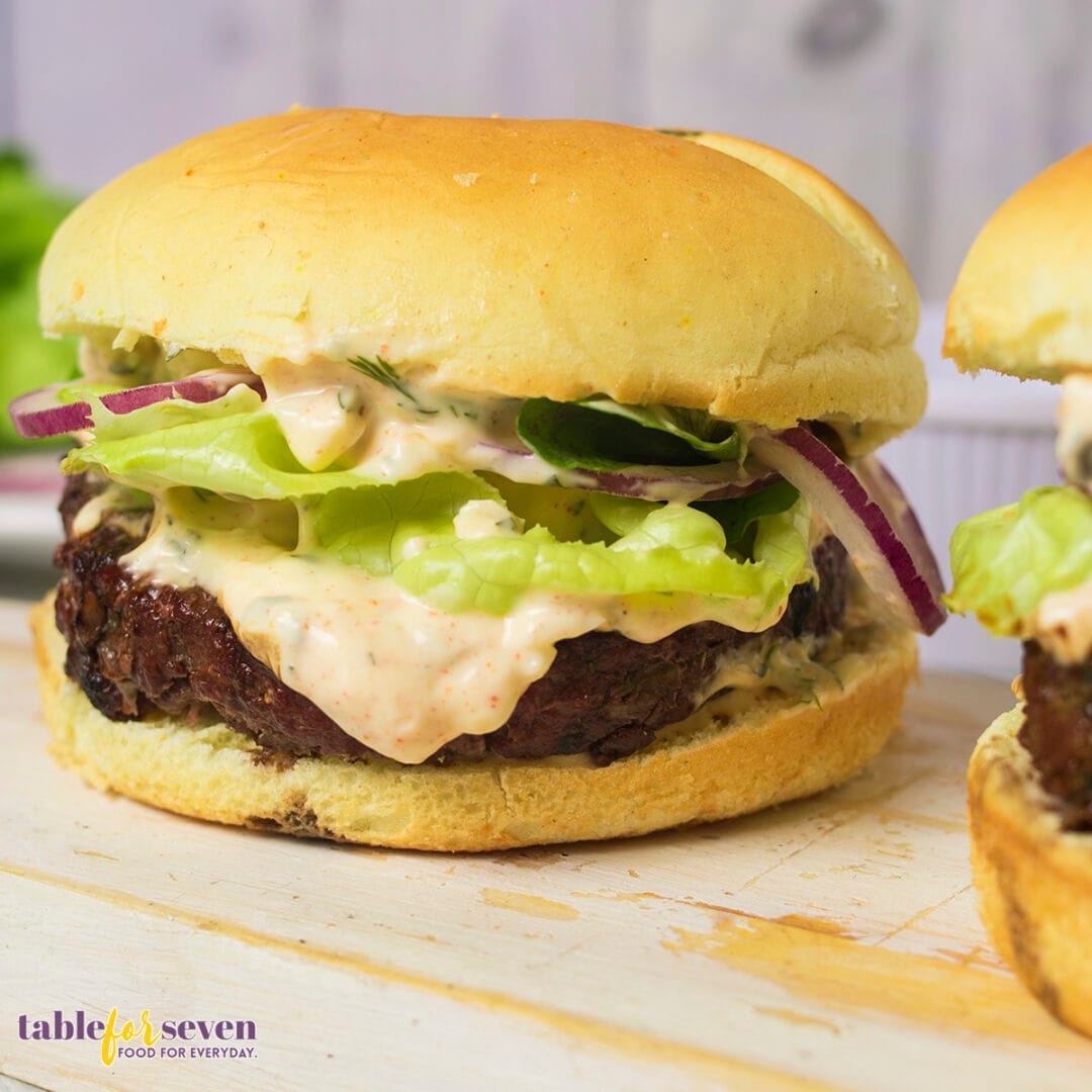 Gordon Ramsay Lamb Burger Recipe - Table for Seven
