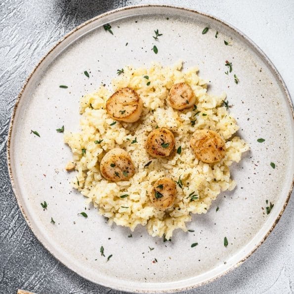 Gordon Ramsay Scallop Risotto - Table for Seven