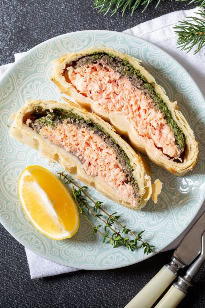 Gordon Ramsay Salmon Wellington - Table for Seven