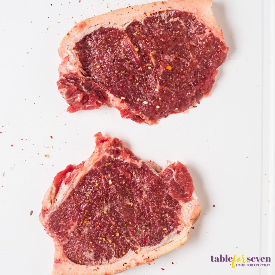 Gordon Ramsay Pan Seared Steak Finish In Oven - Table for Seven