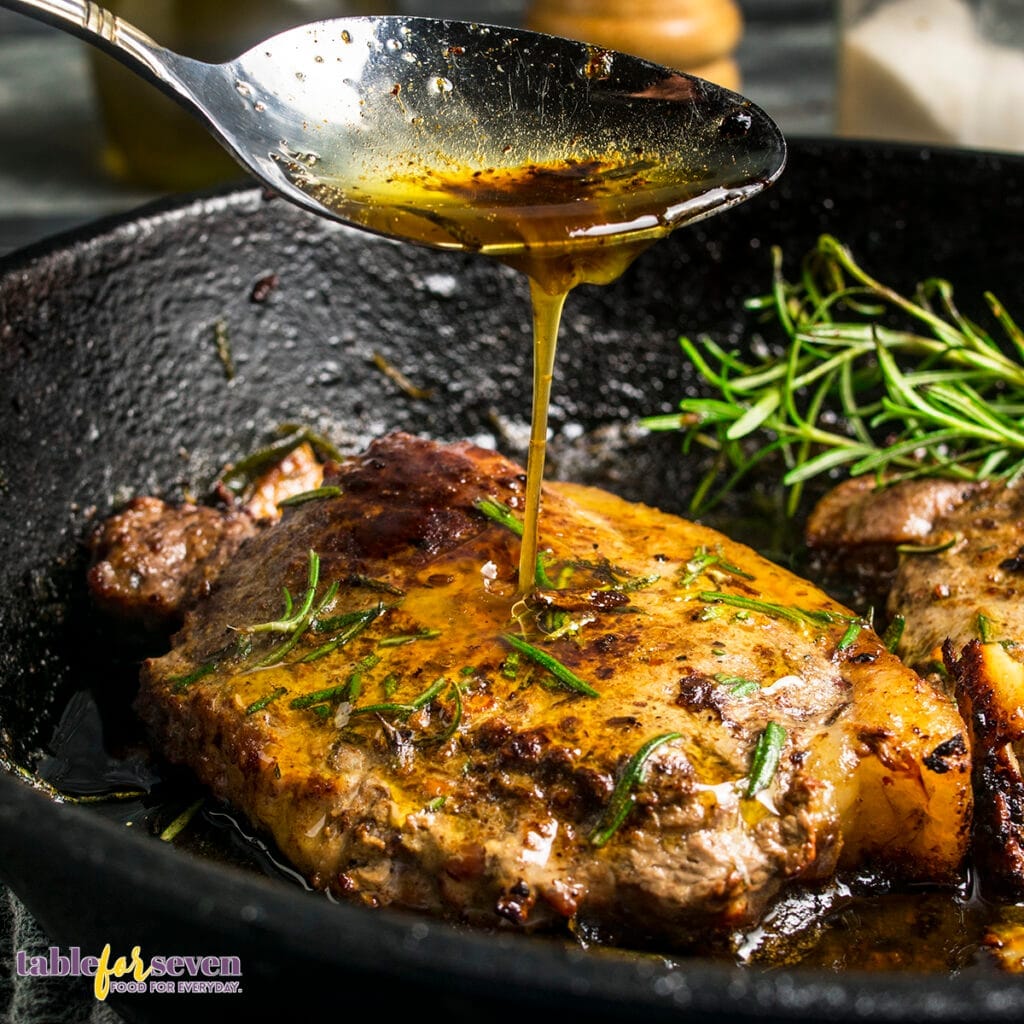 Gordon Ramsay Pan Seared Steak Finish In Oven - Table for Seven