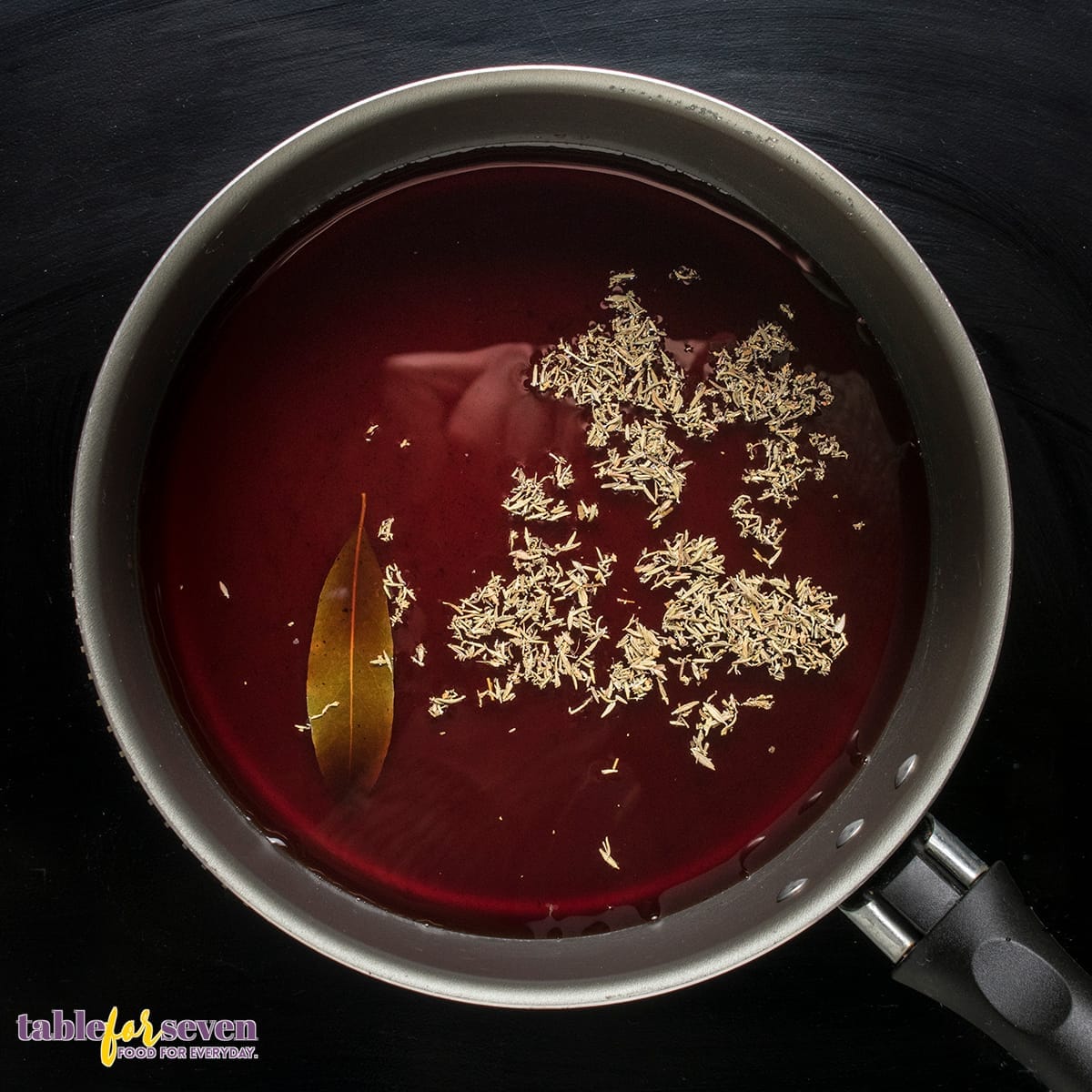 Gordon Ramsay Red Wine Jus - Table for Seven