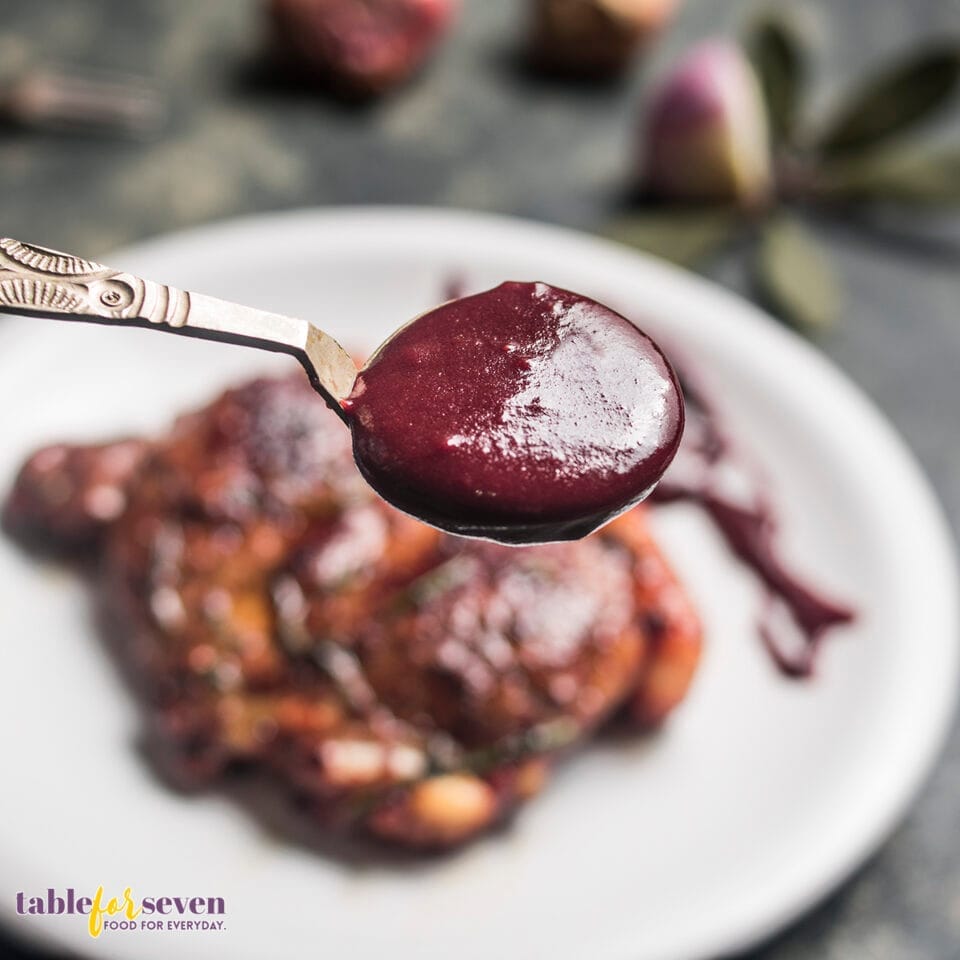 Gordon Ramsay Red Wine Jus - Table for Seven